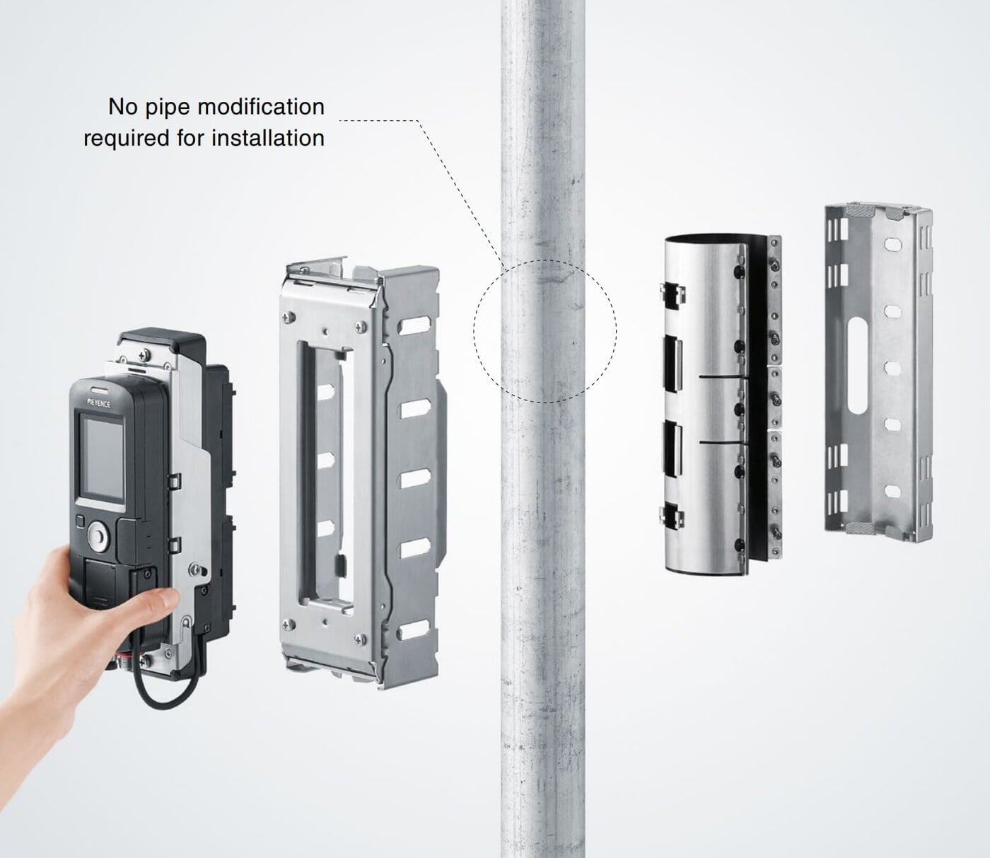 Compressed Air Flow Meter Keyence FD-G Series Ultrasonic