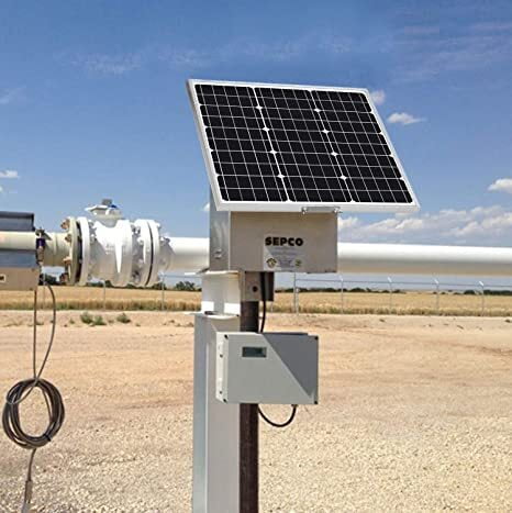 Metering Enclosure Solar Powered